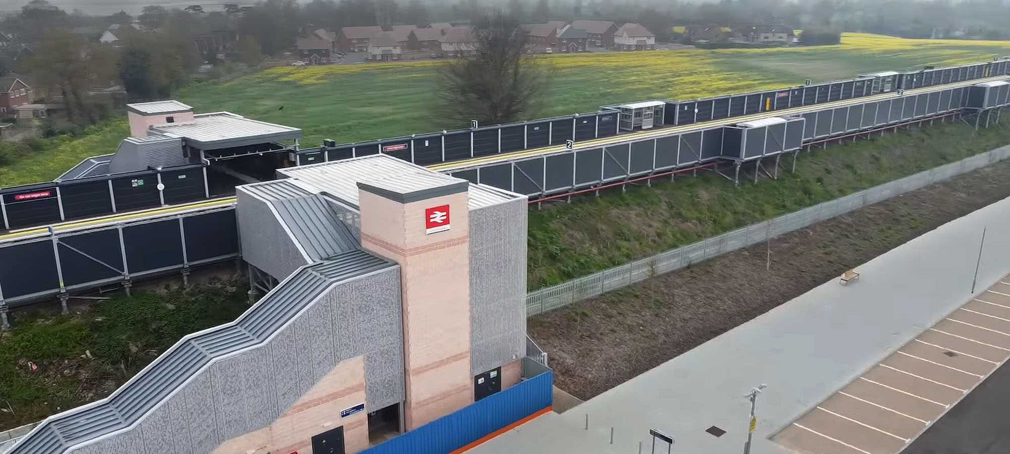 Station Platform Foundations & Screw Piles | FLI Structures